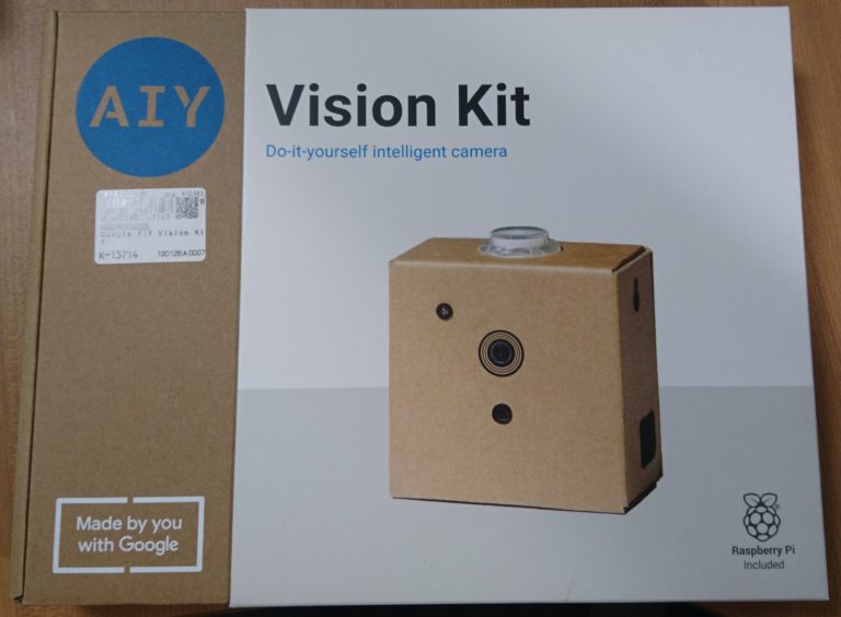 お手軽にAI体験！「Google AIY Vision Kit」レビュー 組み立て・デモ動作編 | タナレッジウェアハウス