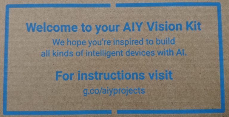 お手軽にAI体験！「Google AIY Vision Kit」レビュー 組み立て・デモ動作編 | タナレッジウェアハウス